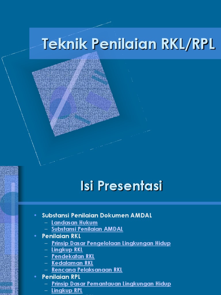 Presentasi Penilaian RKL-RPL | PDF | Teknologi & Rekayasa