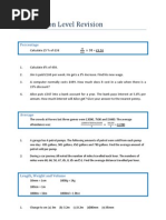 Grade 11 Maths Lit Study Notes | PDF