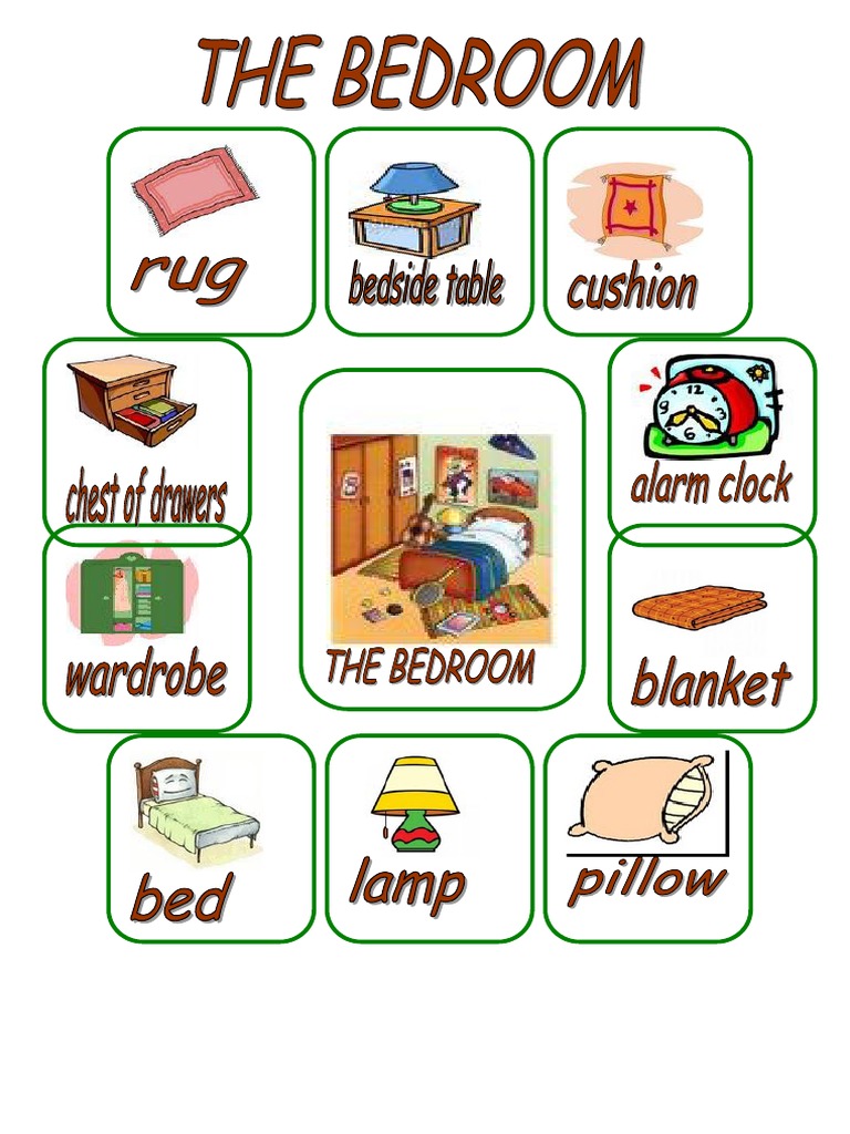 Bedroom Flashcards | PDF