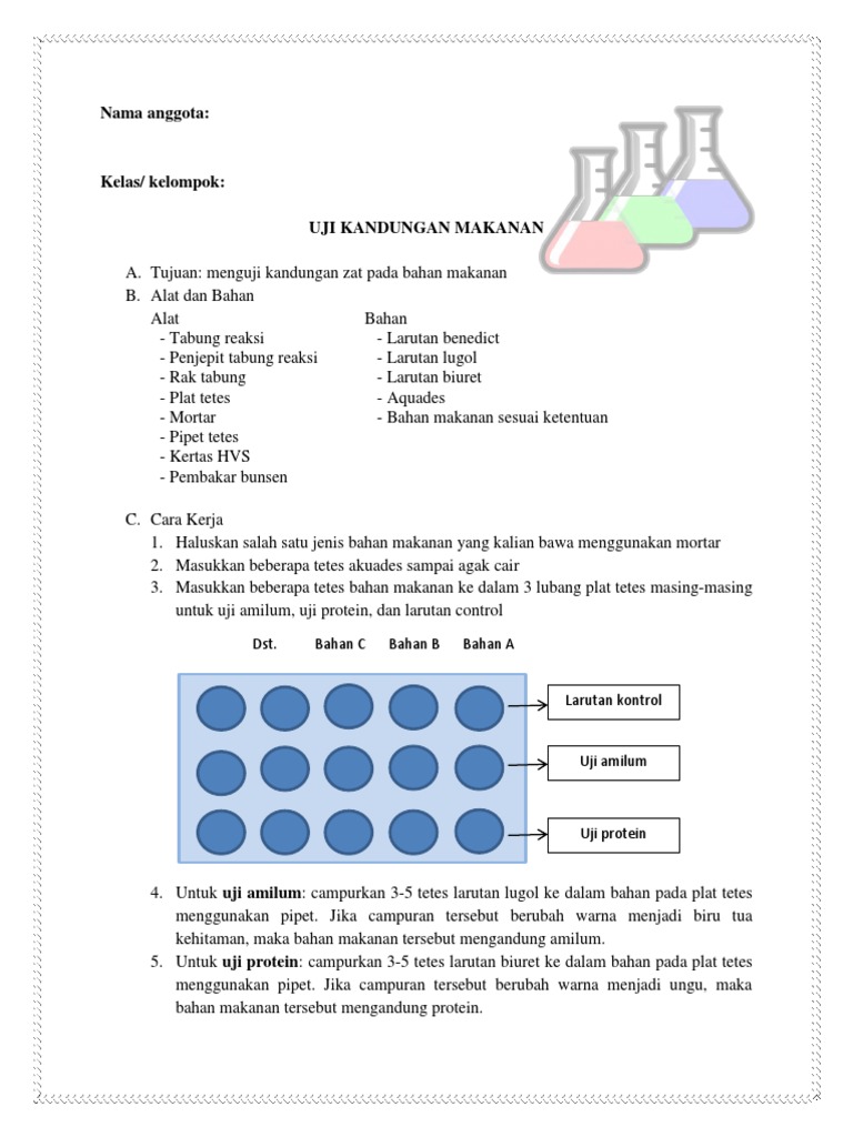 Lks Uji Makanan Revisi-2 | PDF