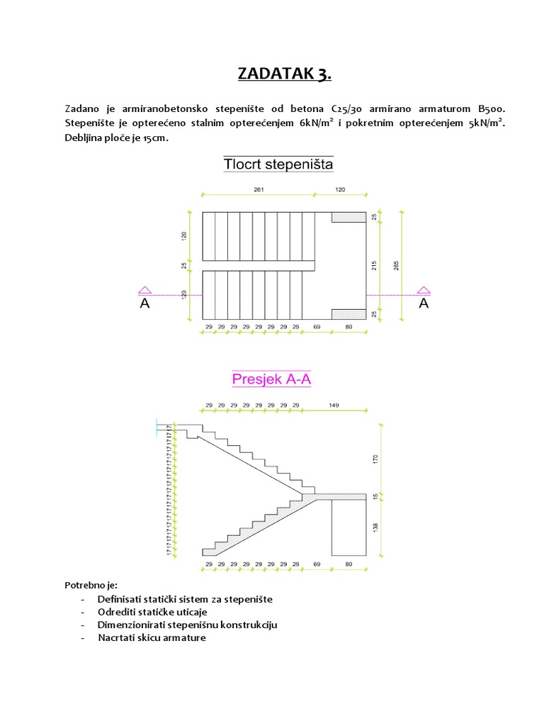 Zadatak 3 Stepeniste PDF | PDF