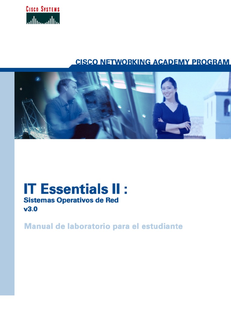IT Essentials II-Network Operating Systems v3.0 Manual de Lab Oratorio | PDF | Windows 2000 ...