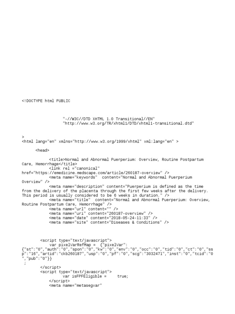 Pagesource Puerperium | PDF | Lactation | Diabetes Mellitus Type 2