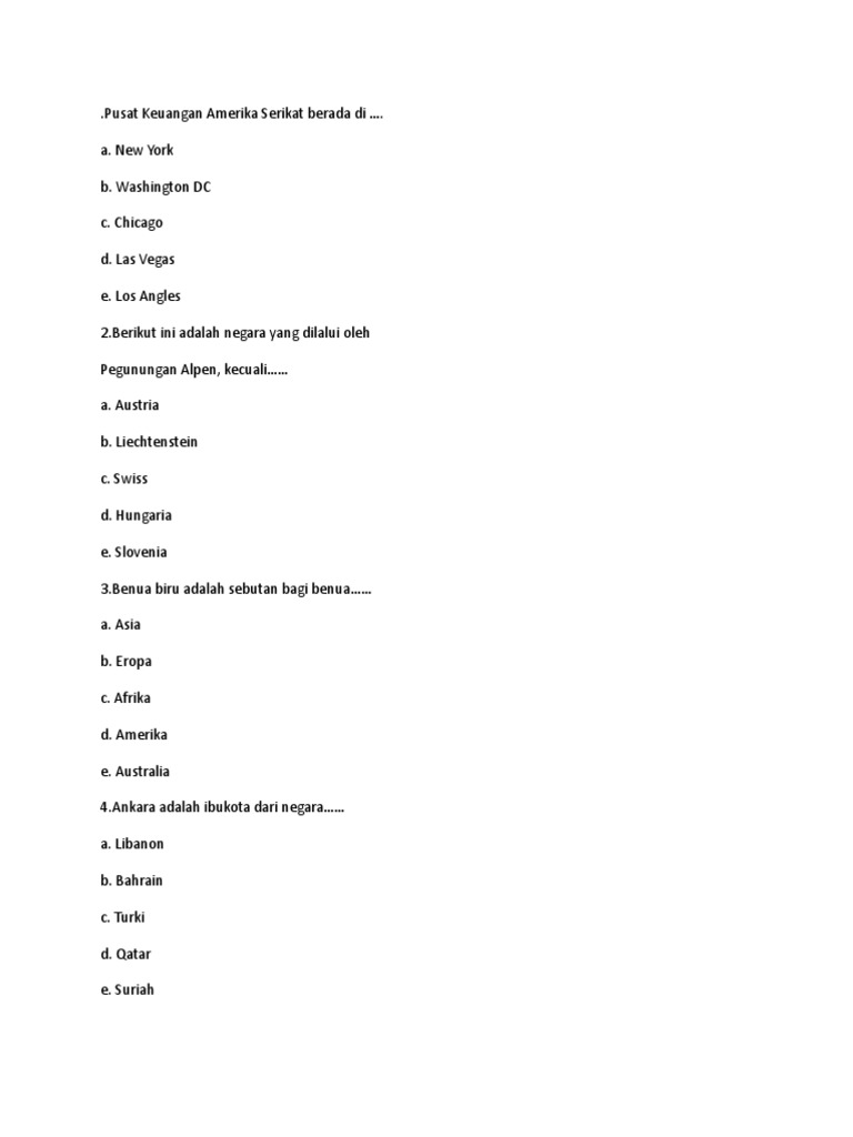 Soal Rangking 1 | PDF