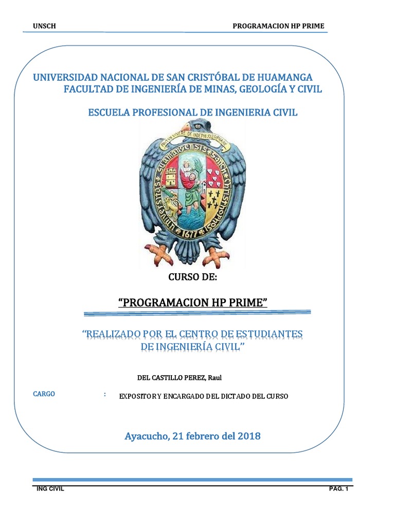 Curso Programacion HP Prime PDF | PDF | Programa de computadora | Programación