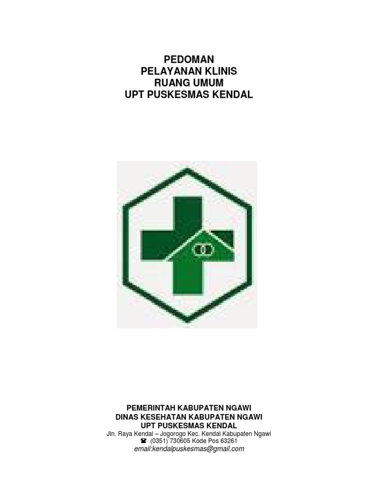 Pedoman Pelayanan Poli Umum Puskesmas Kendal | PDF | Kesehatan Holistik ...