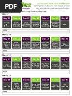 LIIFT4 Weight Progression Tracker 6.10.18 PDF | PDF | Weight Training ...