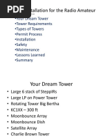 Communication Tower Design Guidelines | PDF | Telecommunication | Radio