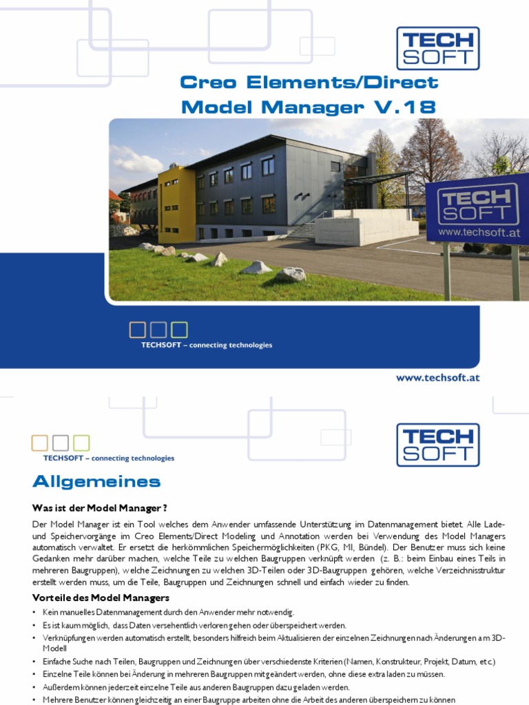 Creo Elements Direct Model Manager 18 PDF | PDF