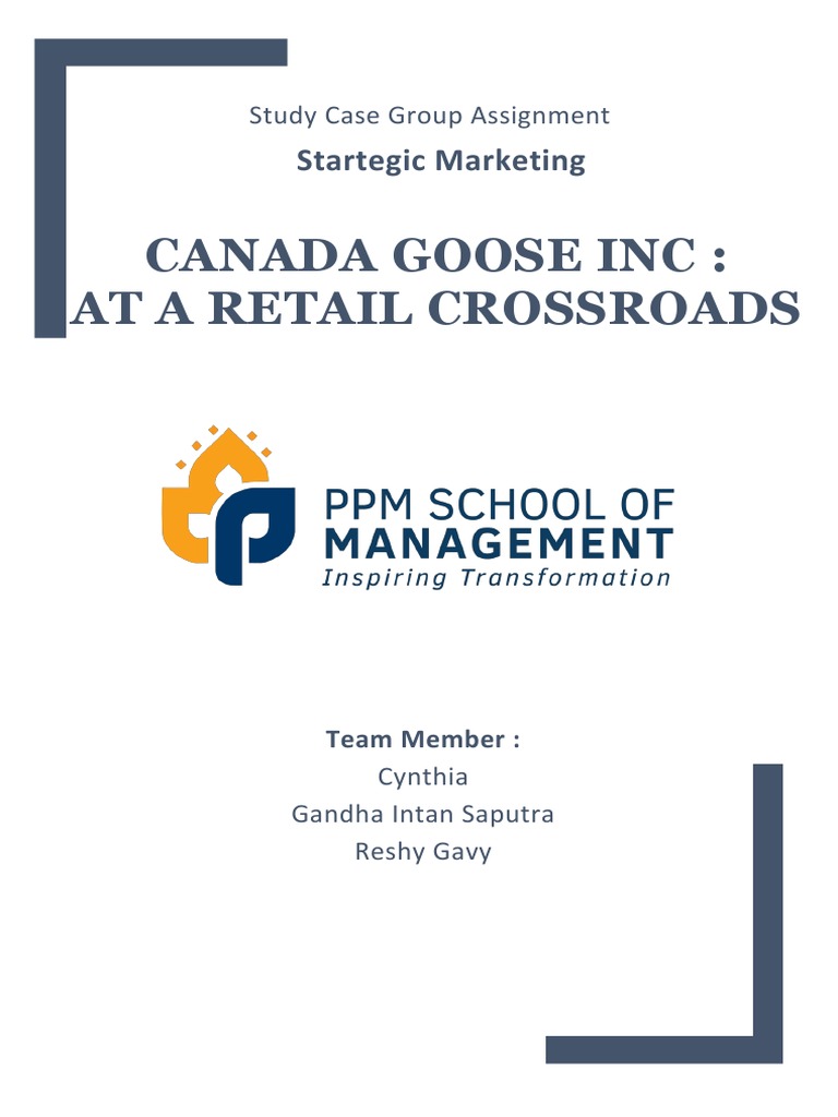 Canada Goose | PDF