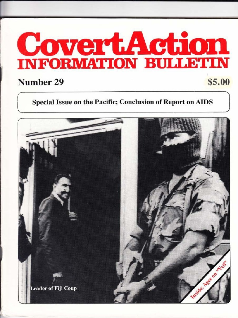 Covert Action Information Bulletin #29 - The CIA and The Pacific / AIDS ...