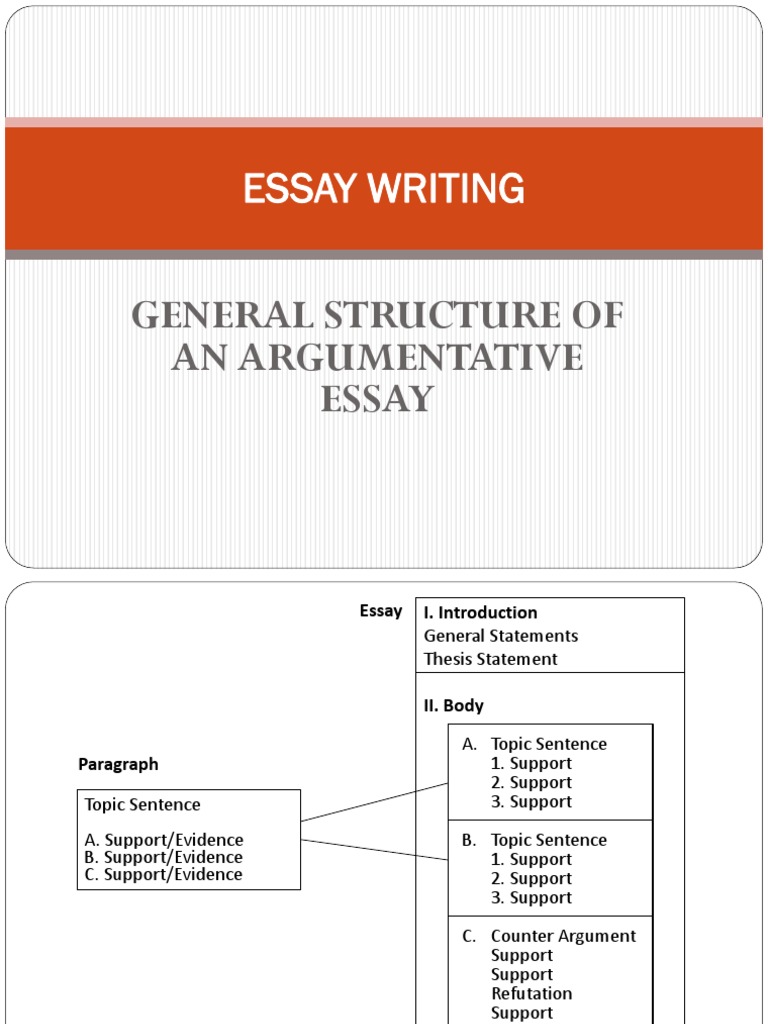 General Argumentative Essay Structure | PDF | Essays | Thesis
