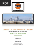 IOCL Mathura Training Report | PDF | Cracking (Chemistry) | Oil Refinery