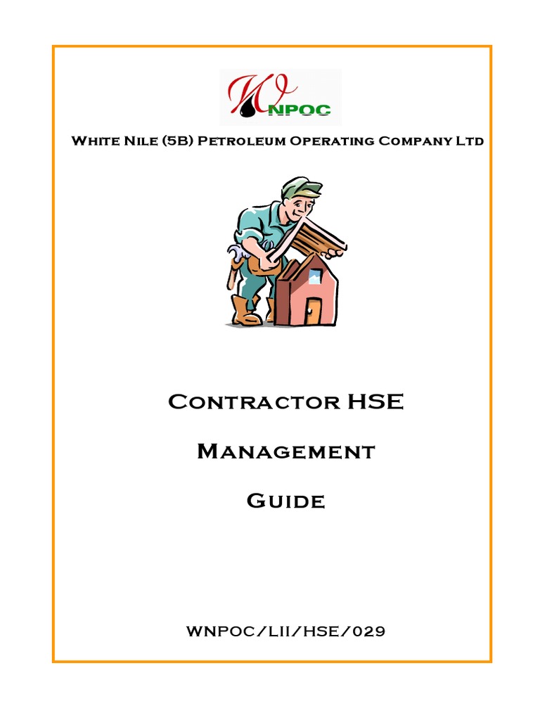 029 - Contractor HSE Management | PDF | General Contractor | Personal ...