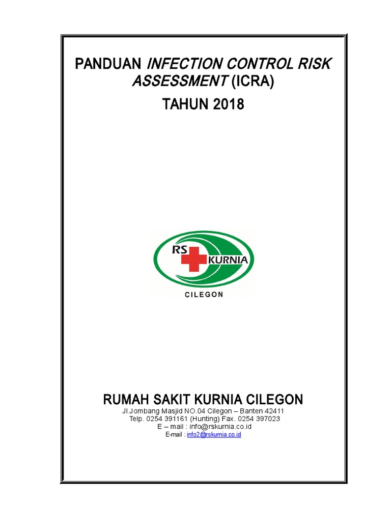 Panduan (ICRA) TAHUN 2018: Infection Control Risk Assessment | PDF
