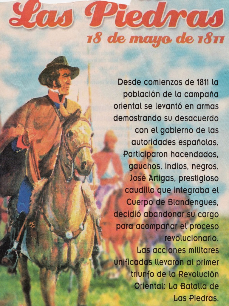 Batalla de Las Piedras - El Escolar | PDF | Agitación