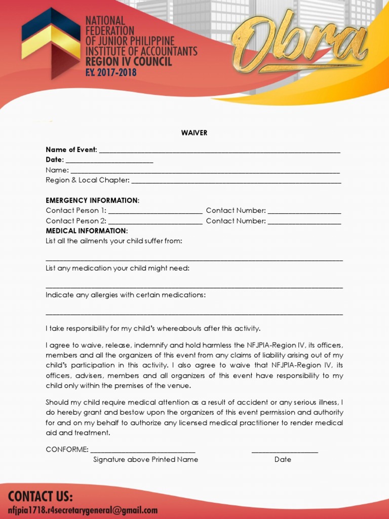ABD Waiver Form | PDF