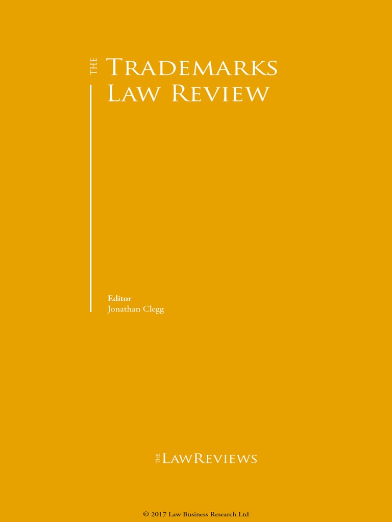 Trademarks Law Review | PDF | Trademark Distinctiveness | Trademark