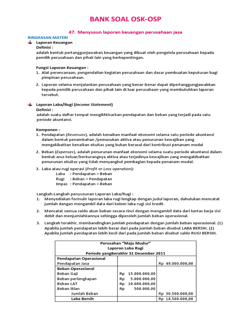 Laporan Keuangan | PDF