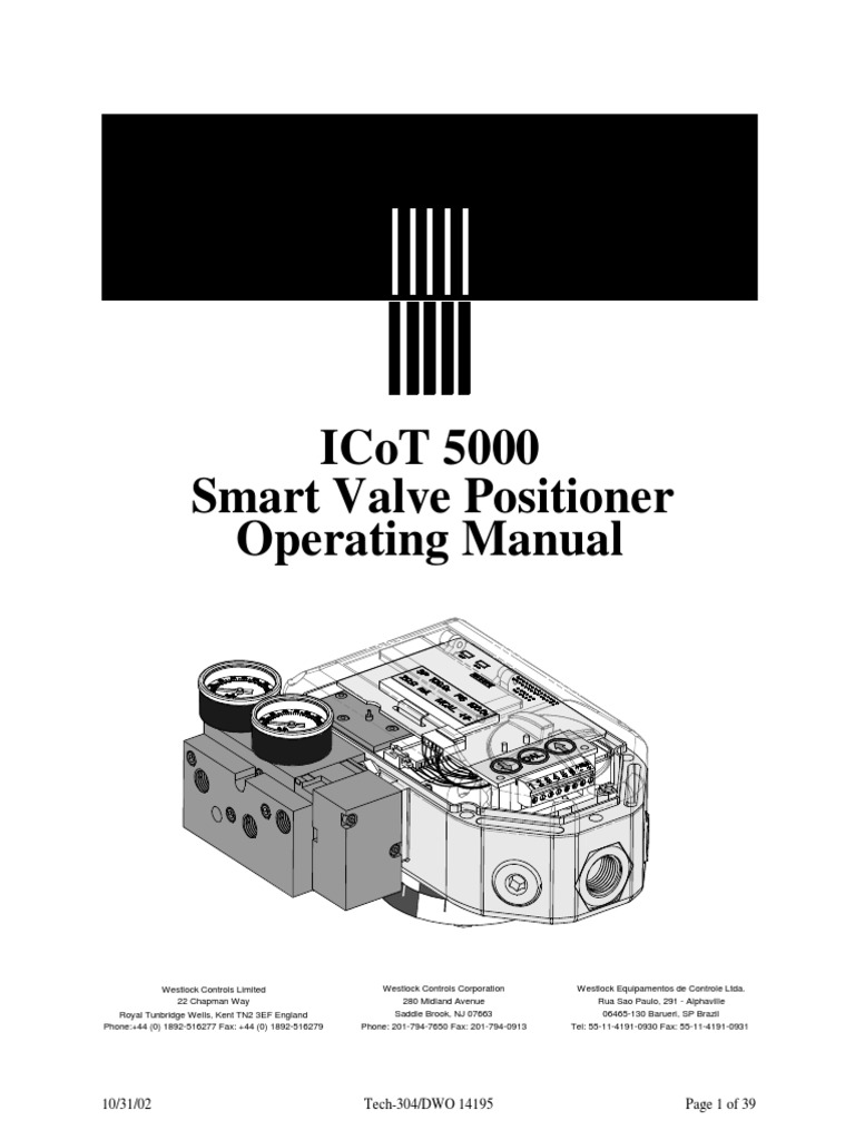 Icot 5000 Posicionador | PDF | Switch | Electrical Engineering