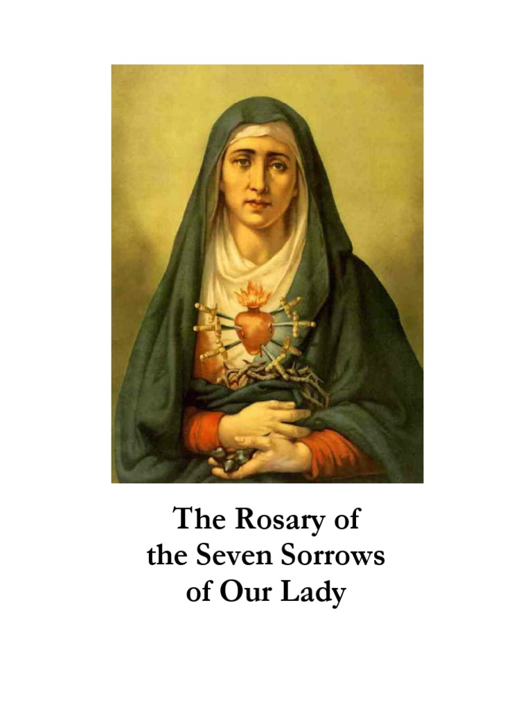 The Rosary of The Seven Sorrows of Our Lady - Edited | Download Free ...