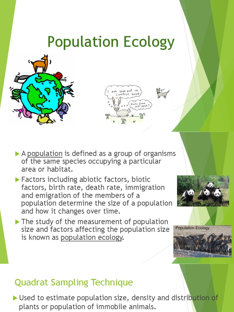 Population Ecology | PDF | Population | Ecology