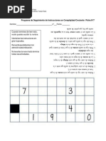 Seguimiento de Instrucciones | PDF