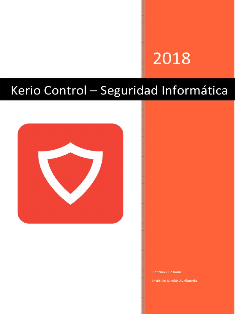 Kerio Control | PDF | Cortafuegos (informática) | Red privada virtual