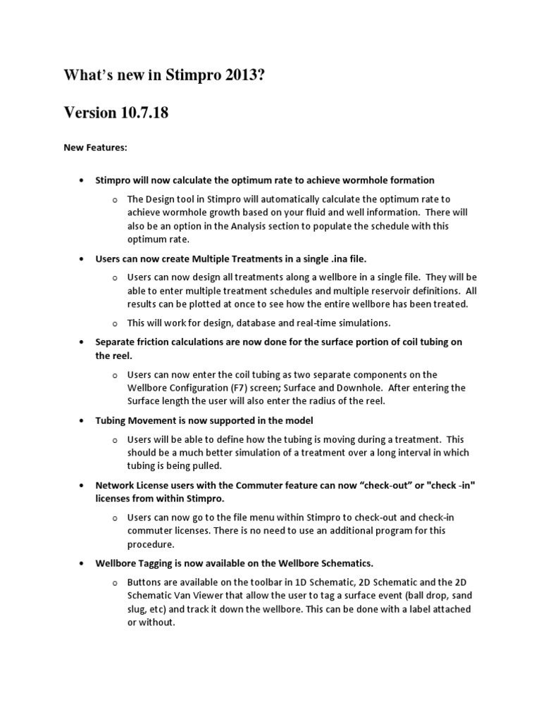 What Is New in Stimpro 2013 | PDF | Ip Address | Information Technology ...