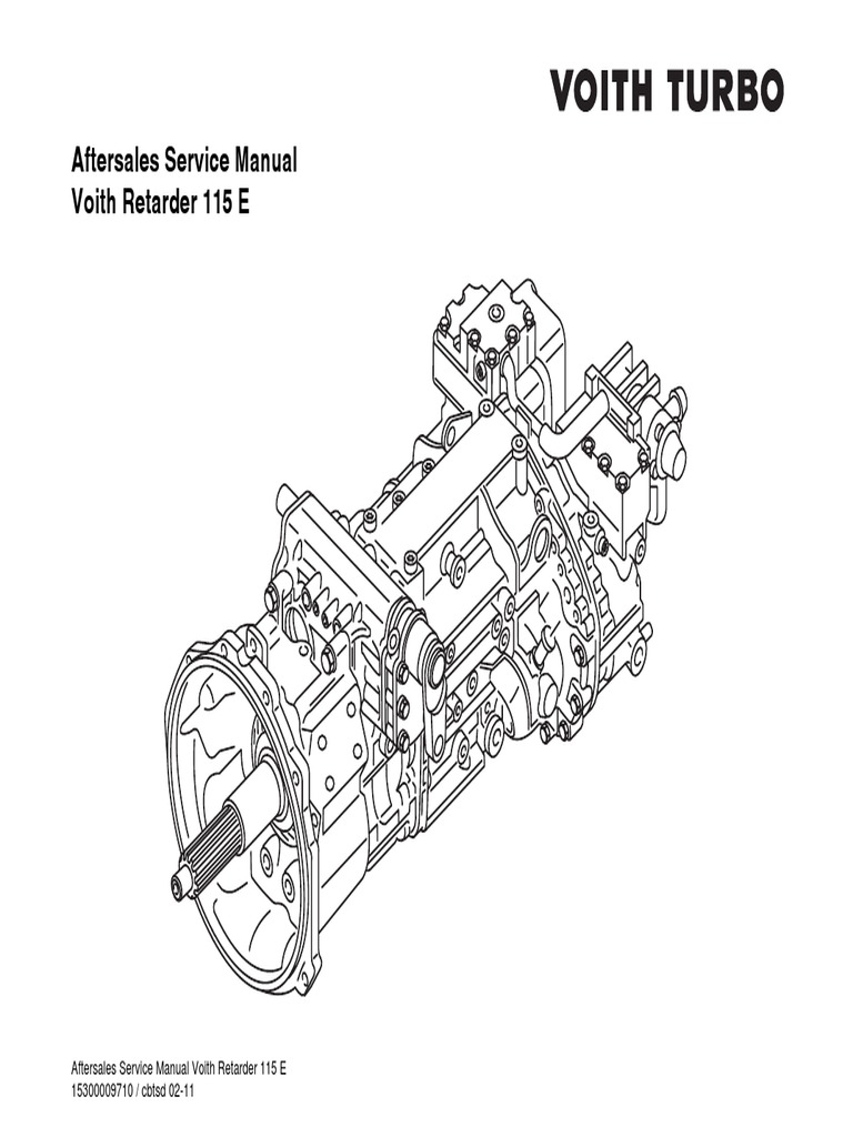 Voith Retarder 115 E 147 Pag PDF | PDF | Motor Oil | Valve
