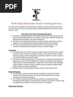 Sample Comprehensive School Counseling Program | PDF | School Counselor ...