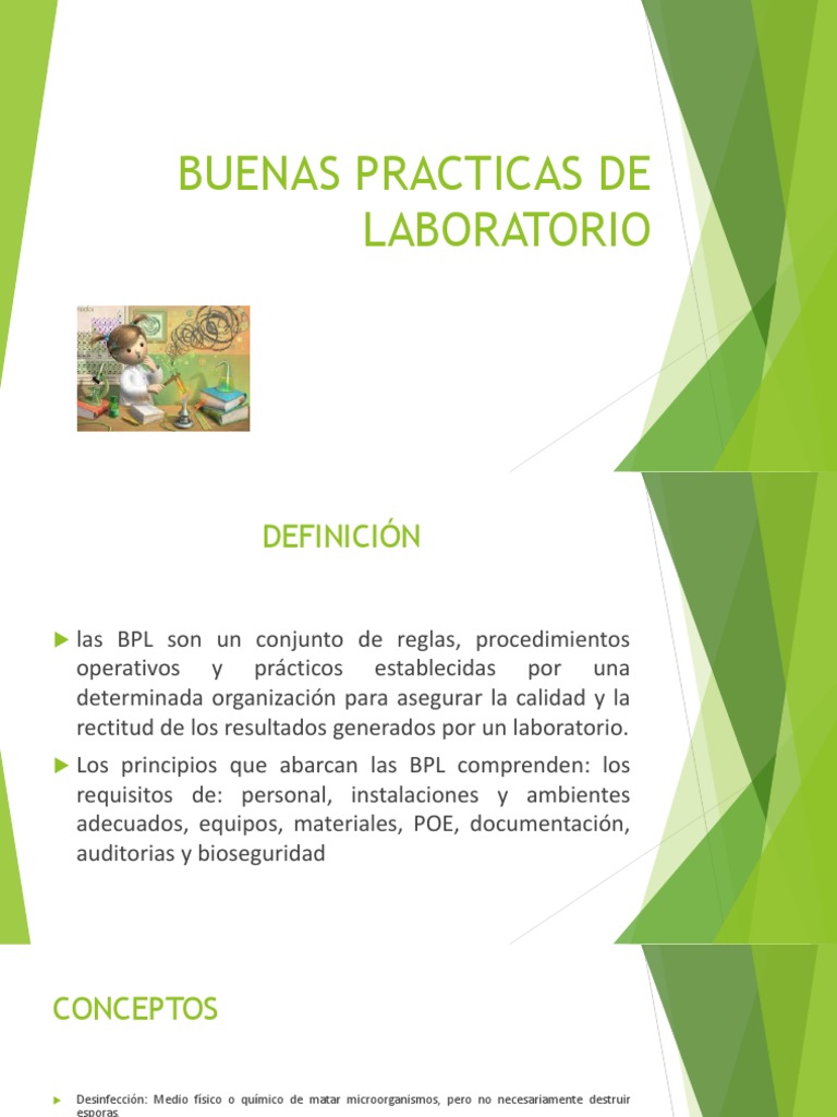 Buenas Practicas de Laboratorio | PDF | Laboratorios | Microorganismo