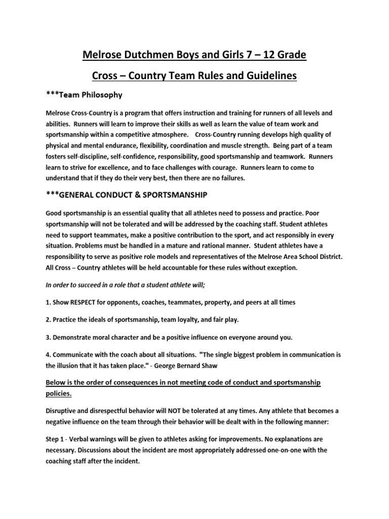 Team Rules and Expectations | PDF | Psychology | Psychological Concepts