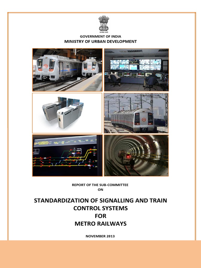 Report 5 Signalling and Train Control Systems PDF | PDF | Rapid Transit | Rail Transport
