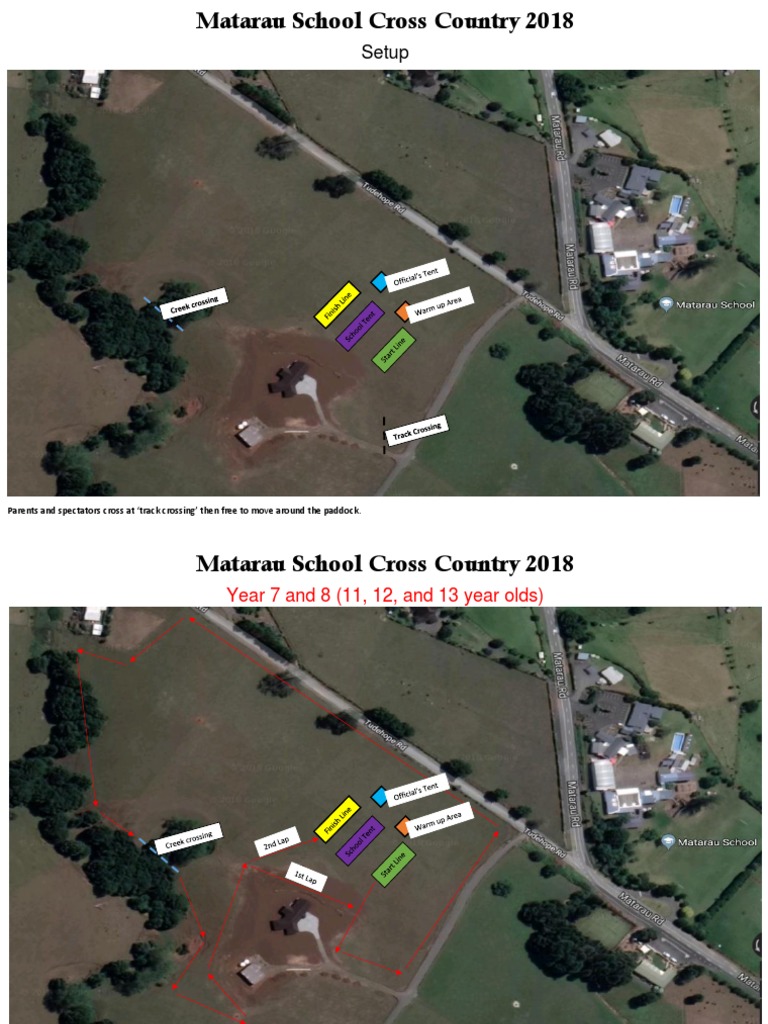 Cross Country Maps 2018 | PDF
