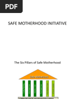 Safe Motherhood Initiative Overview | PDF | Family Planning | Mother