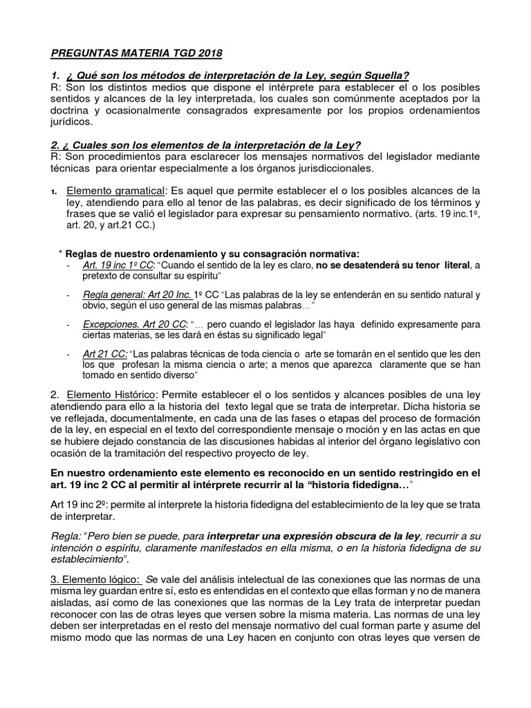 Resumen Examen TGD | PDF | Interpretación del lenguaje | Palabra
