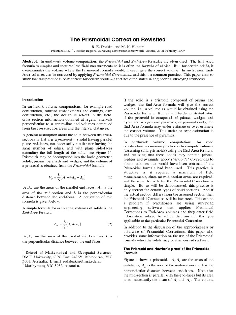 Prismoidal Formula 2 | PDF | Space | Teaching Mathematics