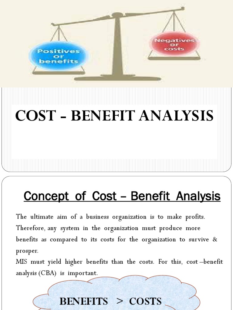 Cost Benefit Analysis | Cost–Benefit Analysis | Investing | Free 30-day ...