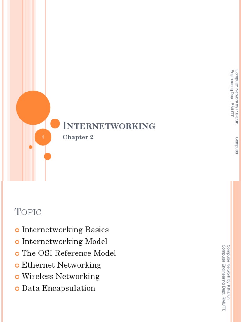 Chapter 2 Internetworking | PDF | Computer Network | Router (Computing)