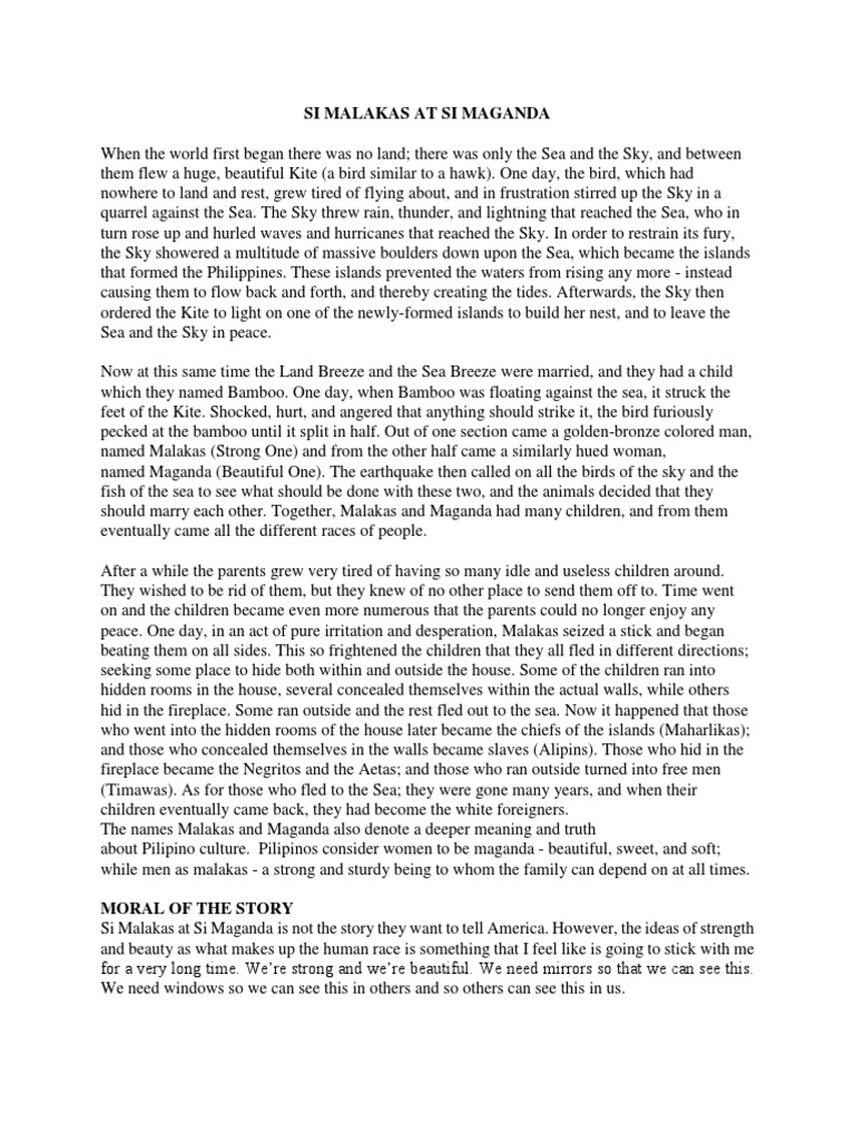 Si Malakas at Si Maganda | Genesis Flood Narrative | Prometheus