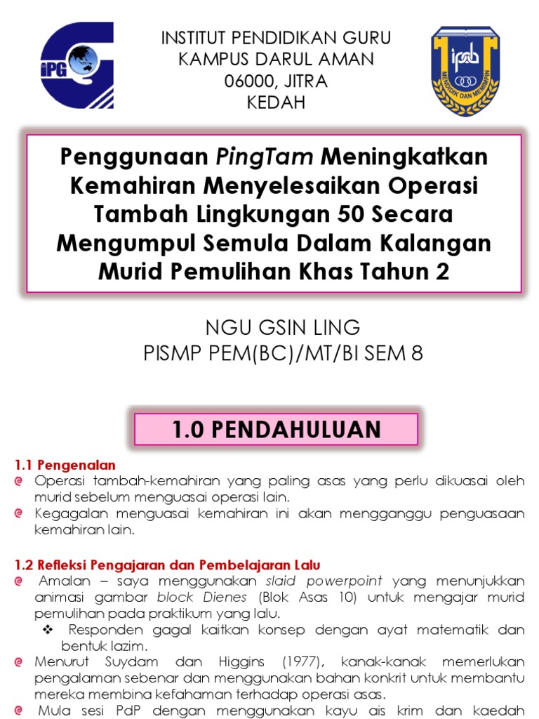 Contoh Slide KT | PDF | Seni