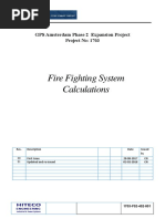 Project Standards and Specifications Fire Water Systems Rev01 | PDF ...