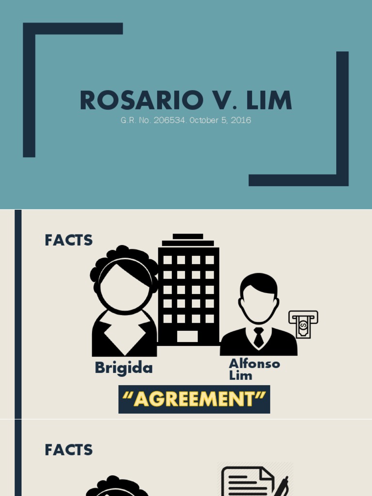 Rosario V Lim (Art 448) | PDF