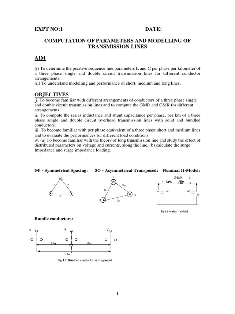 Ee6711 Pss Lab Maual | PDF | Electric Power Transmission | Electrical ...