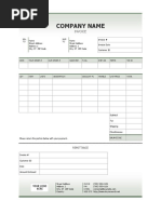 Restaurant Bill Template in Word | PDF