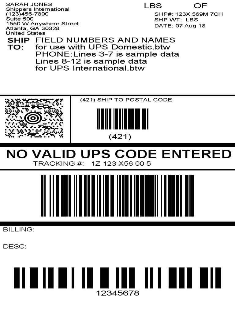 UPS International | PDF