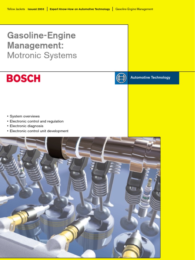 Gasoline-Engine Management - Motronic Systems 2003_1 | Throttle | Fuel ...