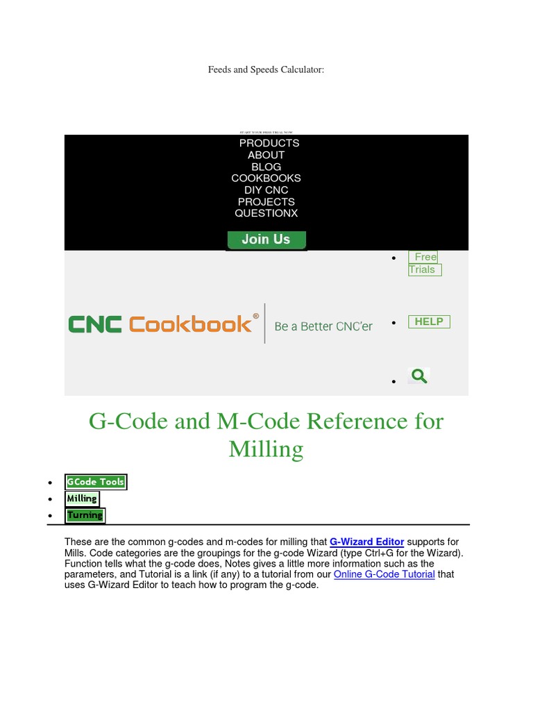 CNC G-Code & M-Code Guide | PDF | Numerical Control | Subroutine