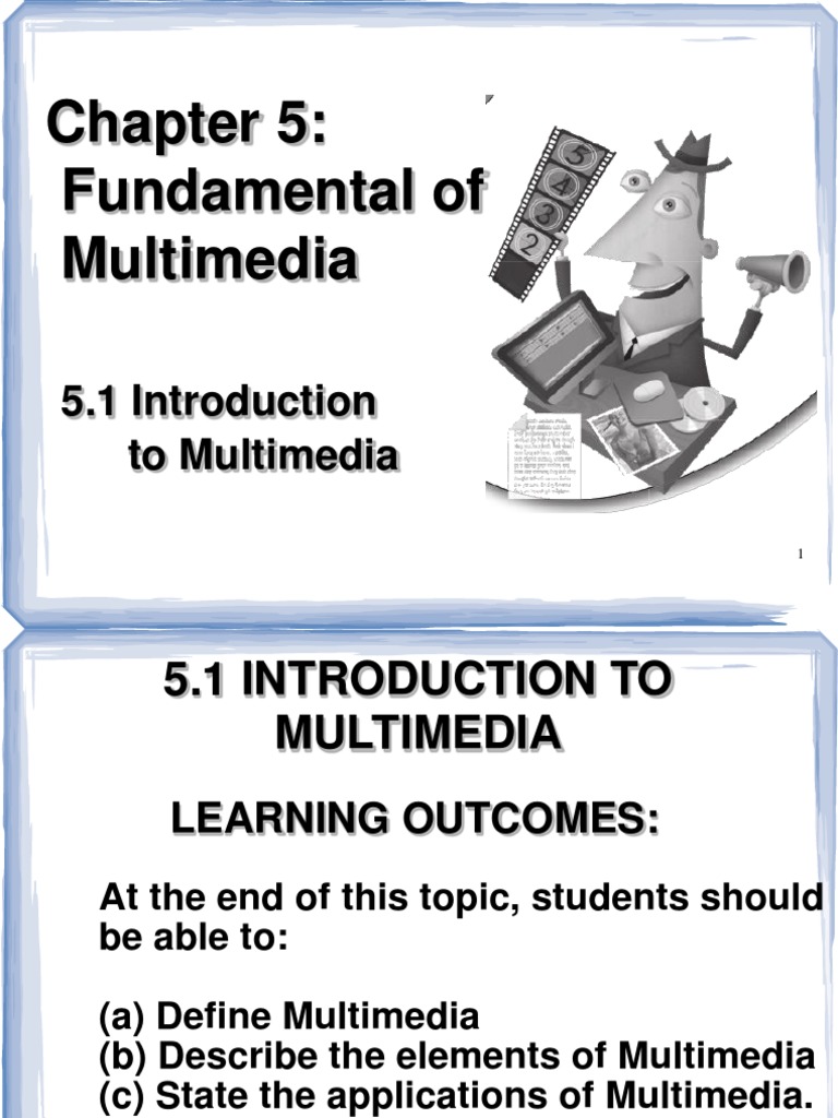 5.1 - Introduction To Multimedia | PDF | Multimedia | Video